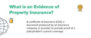 Certificate of Property Insurance - MyCOI